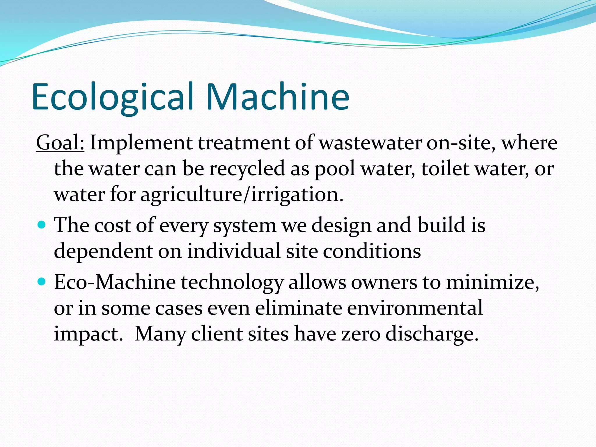 Waste water reduction | PPTX