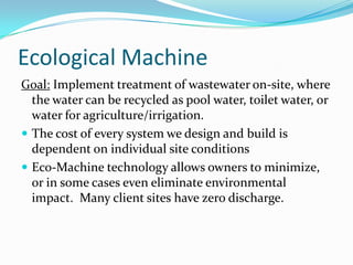 Waste water reduction | PPTX