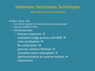Waste water reuse1 | PPTX