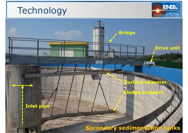 Wastewater sedimentation
