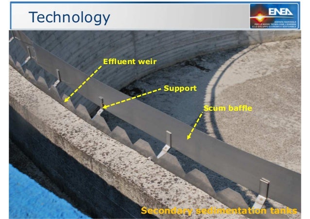 Wastewater sedimentation
