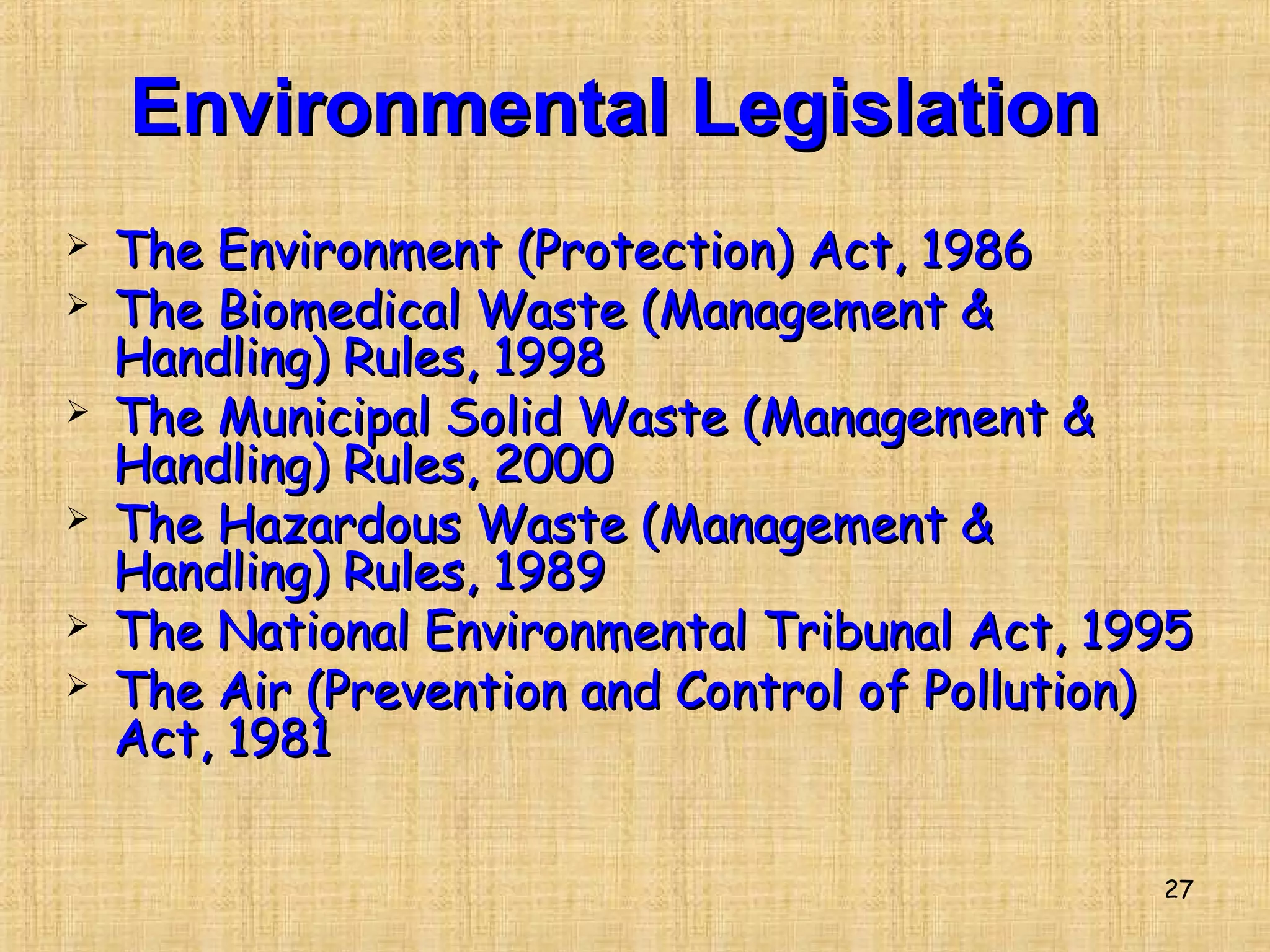 Water & Waste Water Management. | PPT