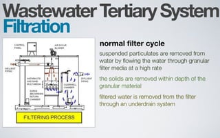 Wastewater tertiary system | PPT