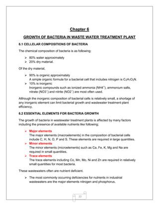Waste Water Treatment | PDF