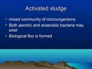 Waste water treatment | PPT