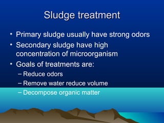 Waste water treatment | PPT