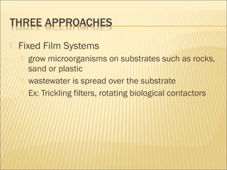 Wastewater treatment( general introduction ) | PPT