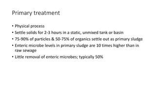 Waste water treatment | PPTX