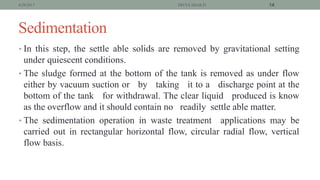 Waste water treatment | PPTX