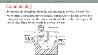 Waste water treatment | PPTX