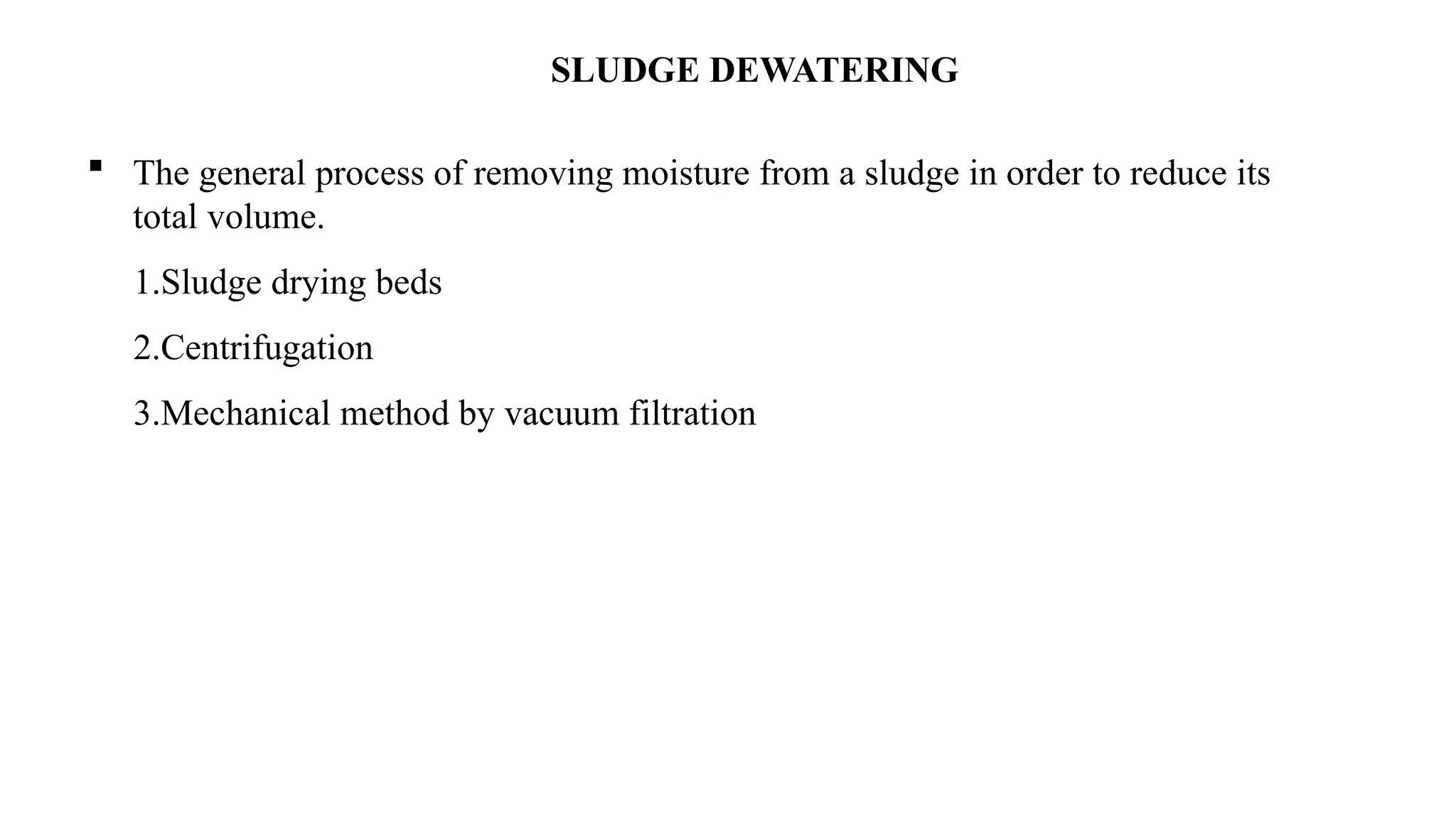Waste Water Management and Sludge Treatment | PPTX
