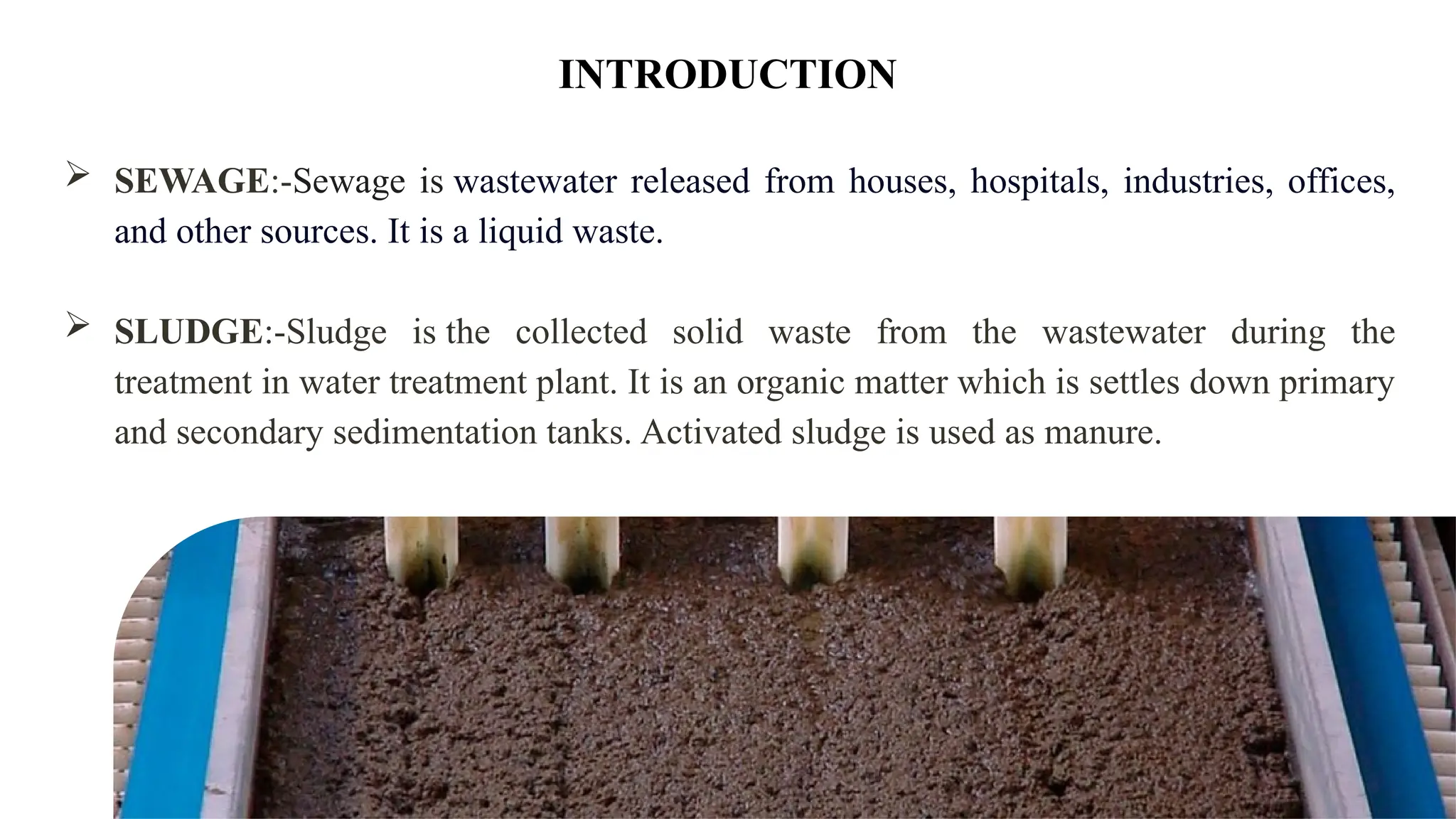 Waste Water Management and Sludge Treatment | PPTX