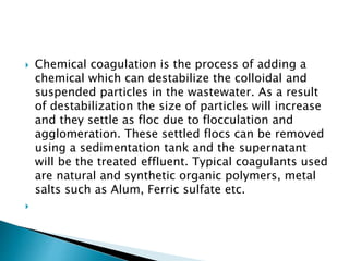 Wastewater treatment | PPT