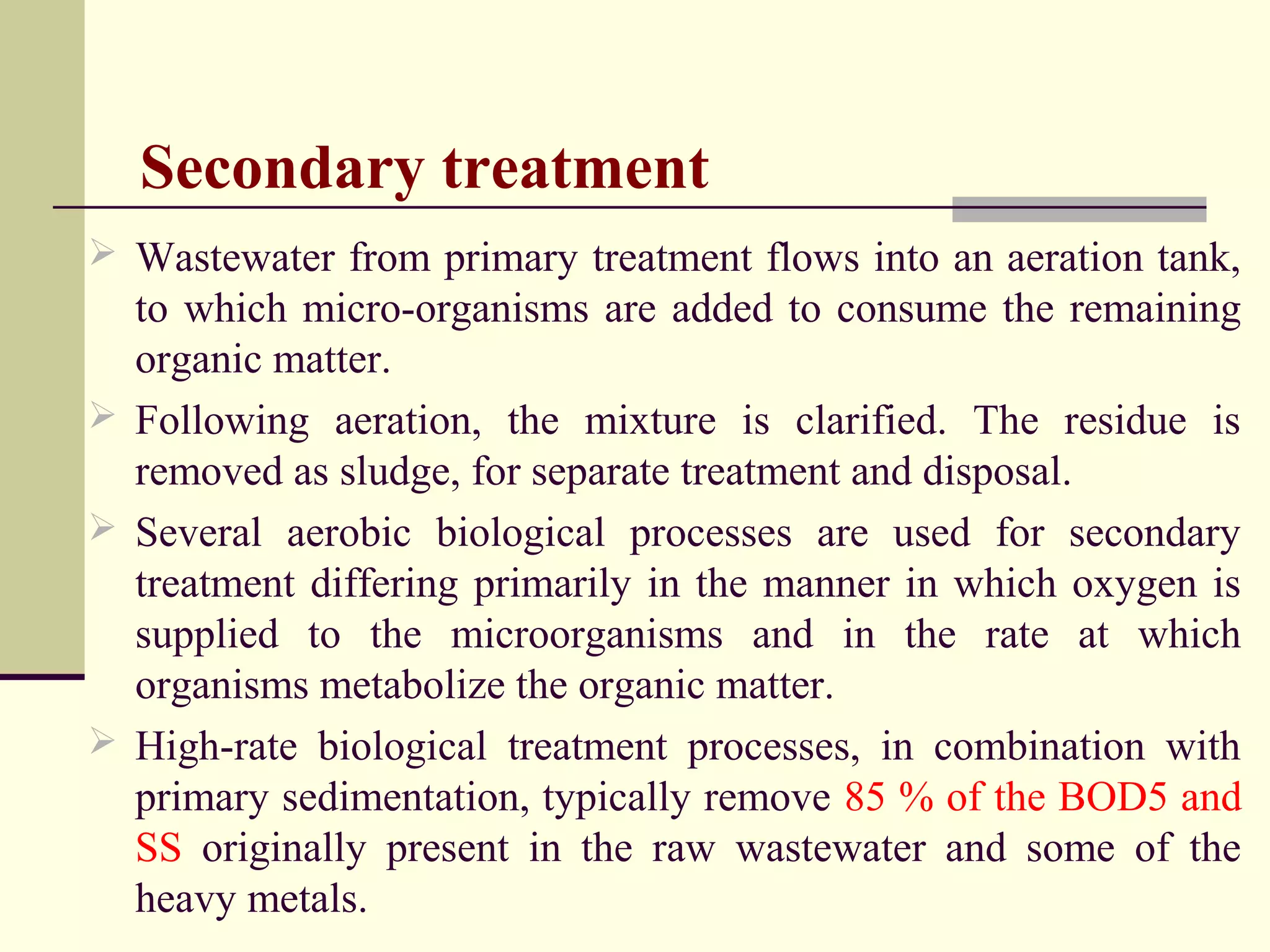 Waste water treatment | PPT