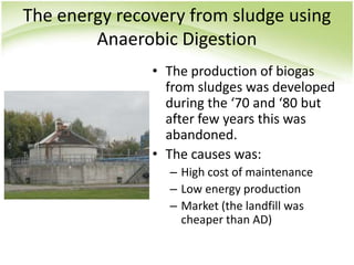 Waste water treatment and sewage slugde management in Veneto: the role ...