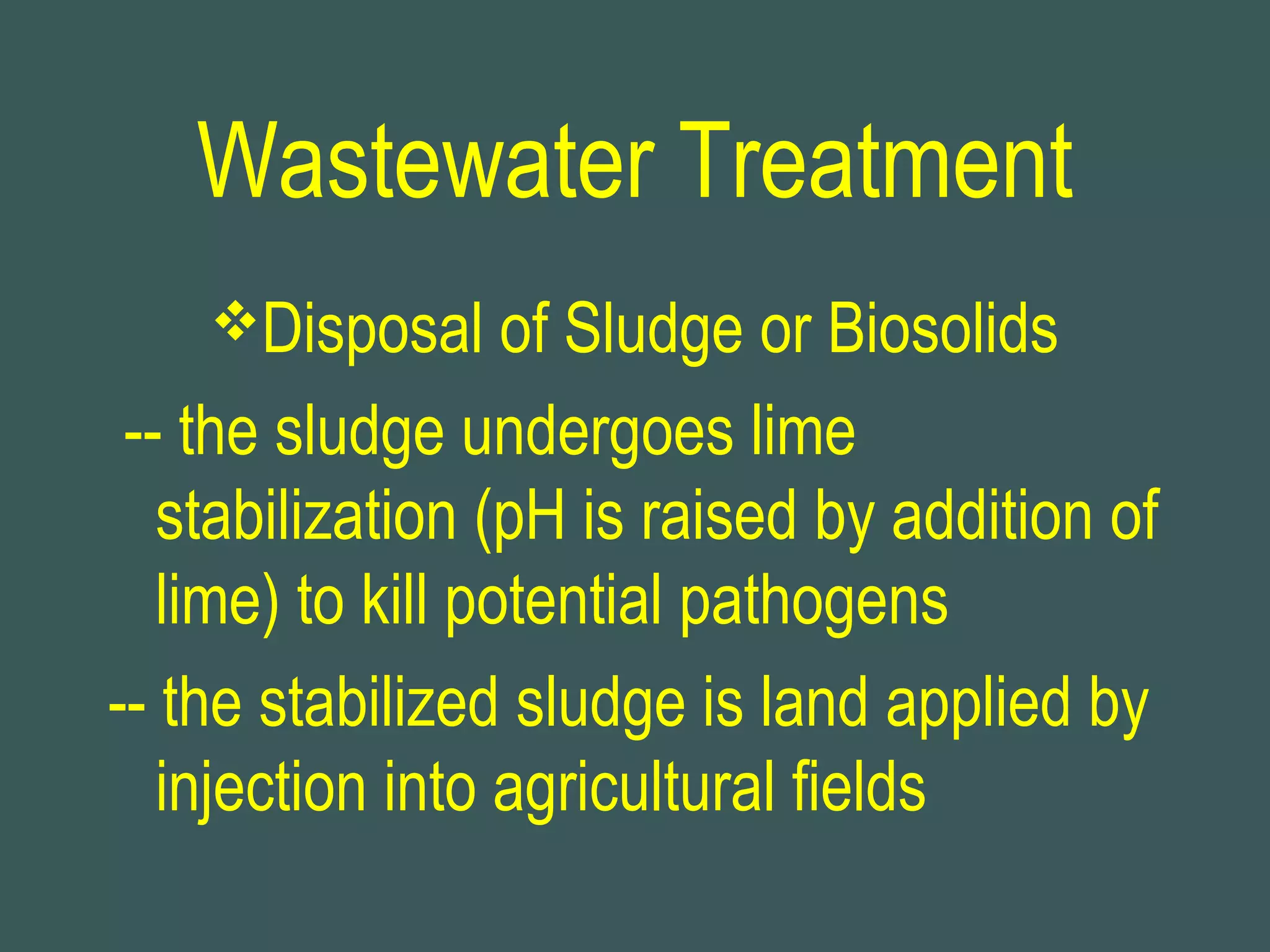 Wastewater treatment bs 105 sp2013 | PPT