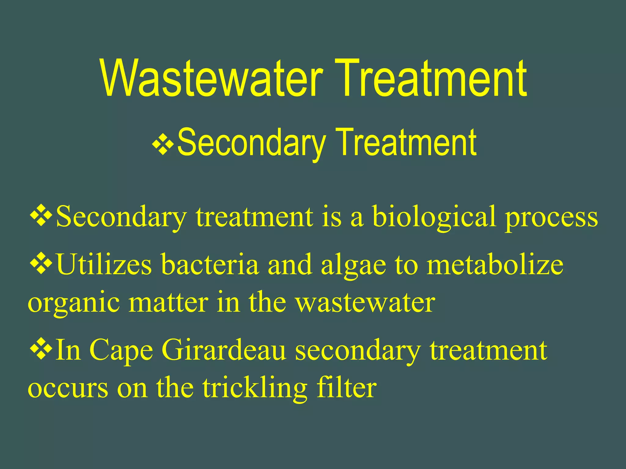 Wastewater Treatment BS 105 Sp2013.ppt
