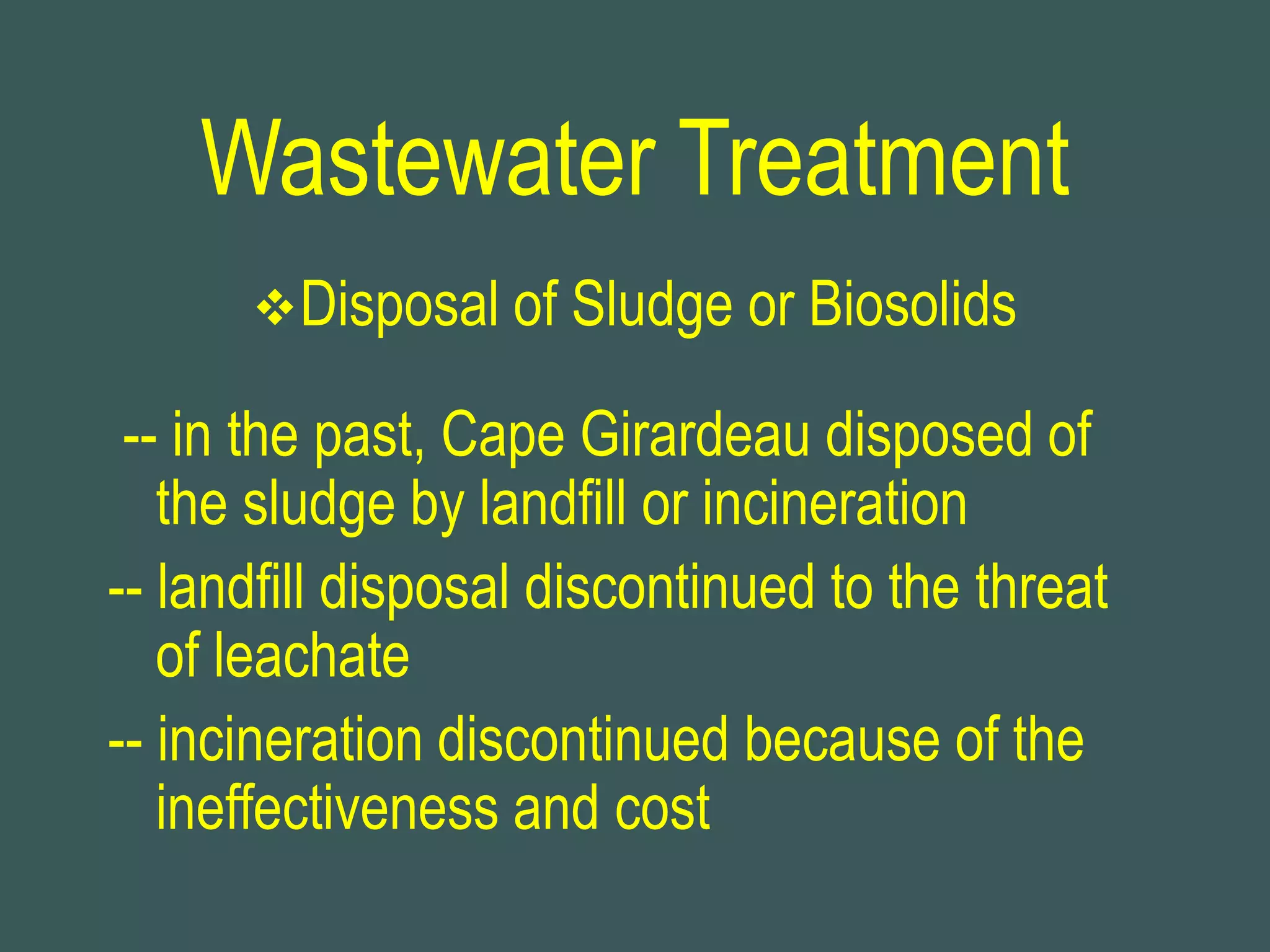 Wastewater Treatment BS 105 Sp2013.ppt