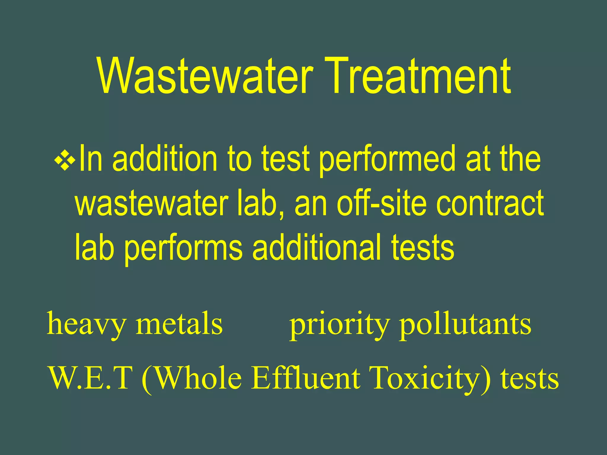 Wastewater Treatment BS 105 Sp2013.ppt
