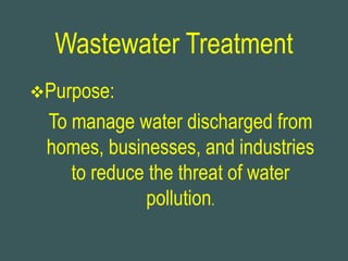 Wastewater Treatment BS 105 Sp2013.ppt