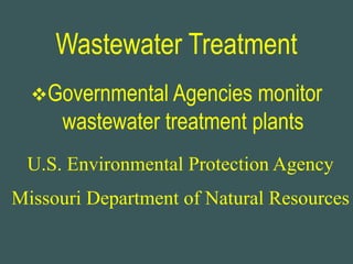 Wastewater Treatment BS 105 Sp2013.ppt