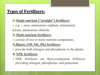 Waste water treatment for fertilizer industry | PPTX