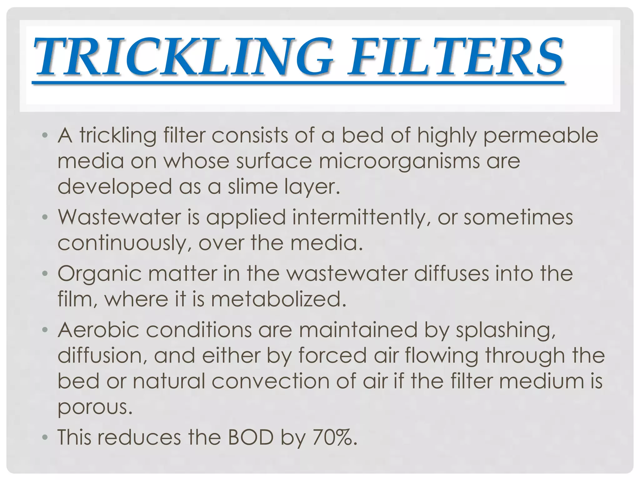 Wastewater treatment plant | PPTX