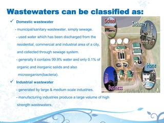 Wastewater treatment plant | PPTX