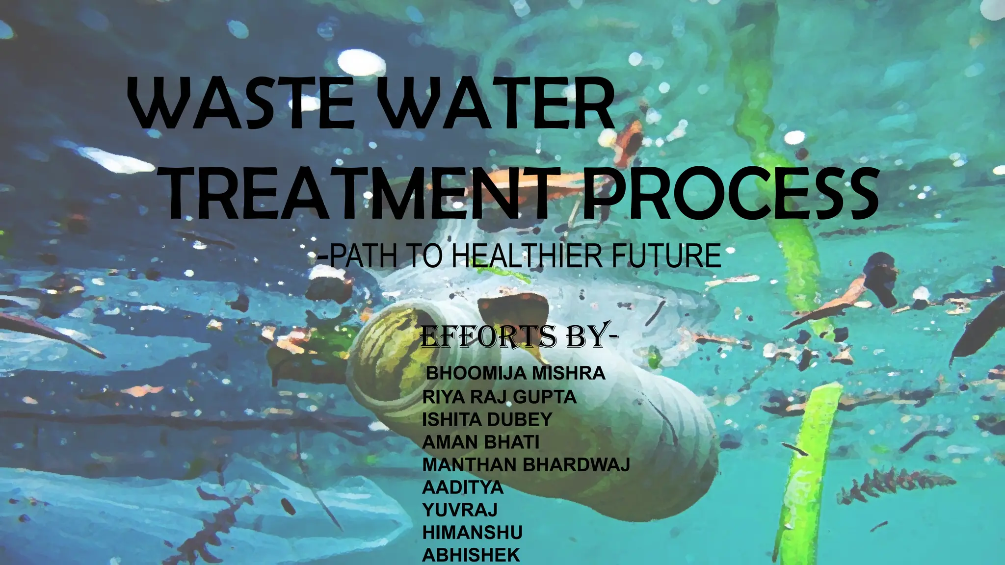 Waste water treatment plant aman bhati.pptx