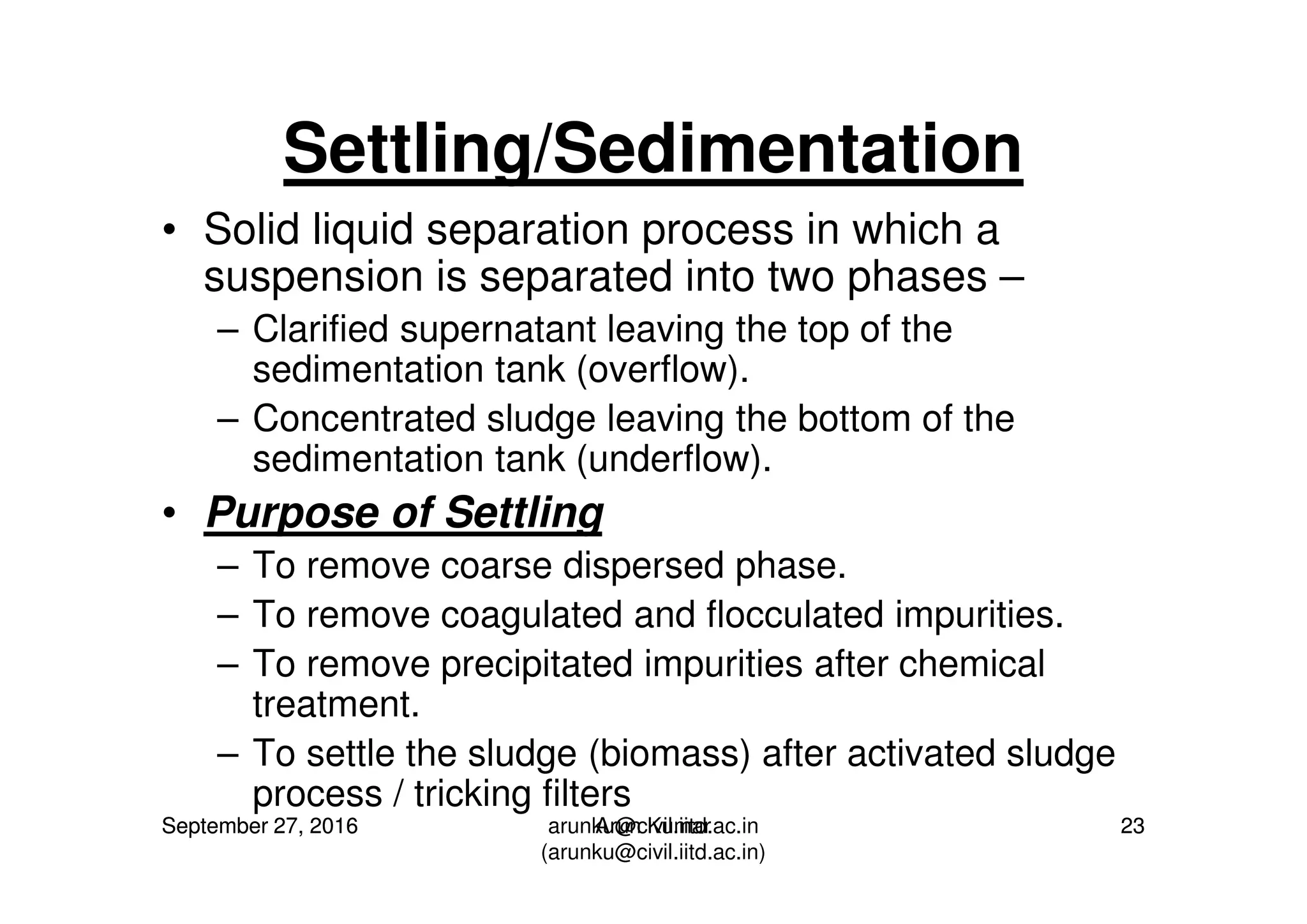 Waste water treatment Waste water treatment | PDF