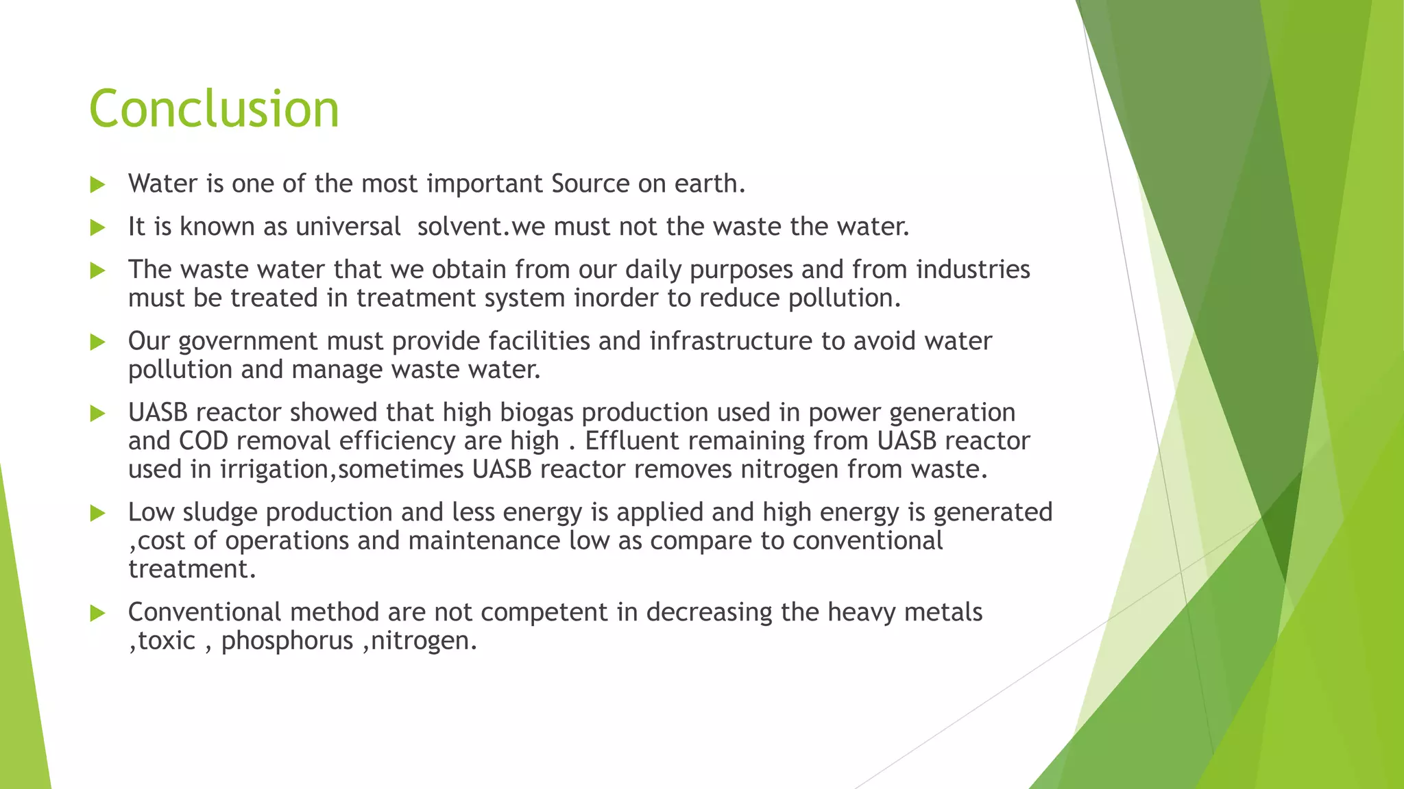 Waste water treatment | PPTX