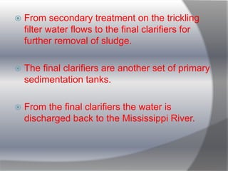 Wastewater treatment system | PPTX