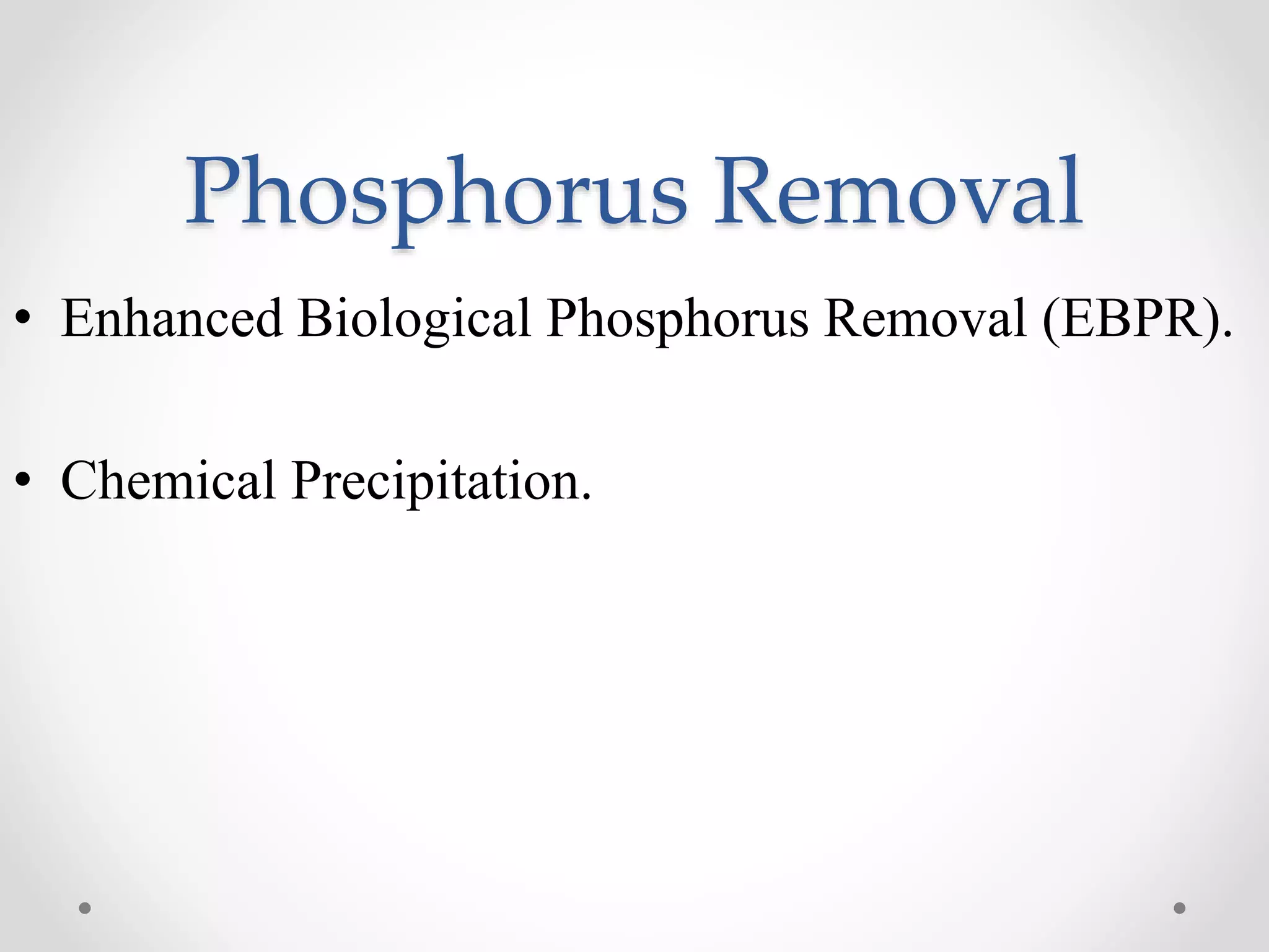 Wastewater treatment technologies | PPTX