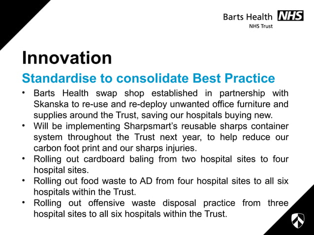 NHS Sustainability Day - Waste webinar | PPT