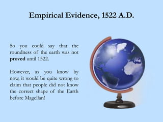 Who first Knew the Earth was Round? | PPTX