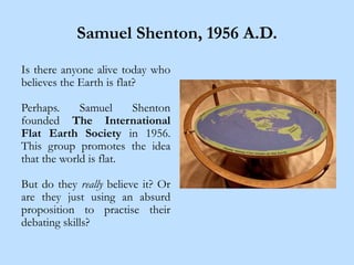 Who first Knew the Earth was Round? | PPTX