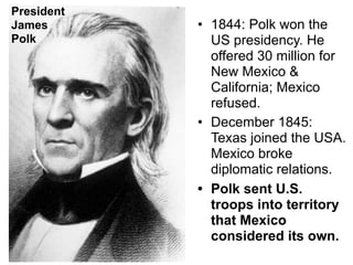 HIS 2213 LU13: Was the U.S. Mexican War an Act of American Imperialism ...