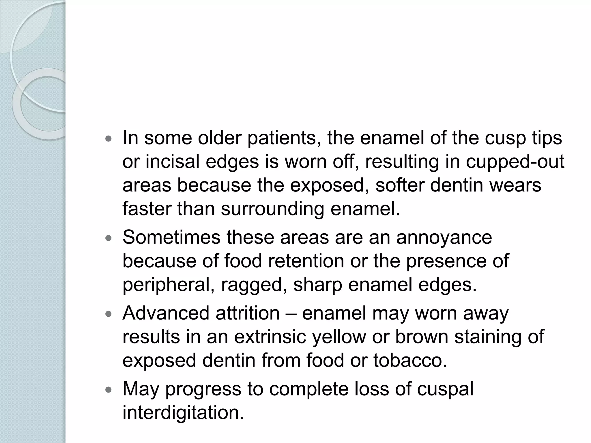 Wasting diseases of teeth final | PPTX