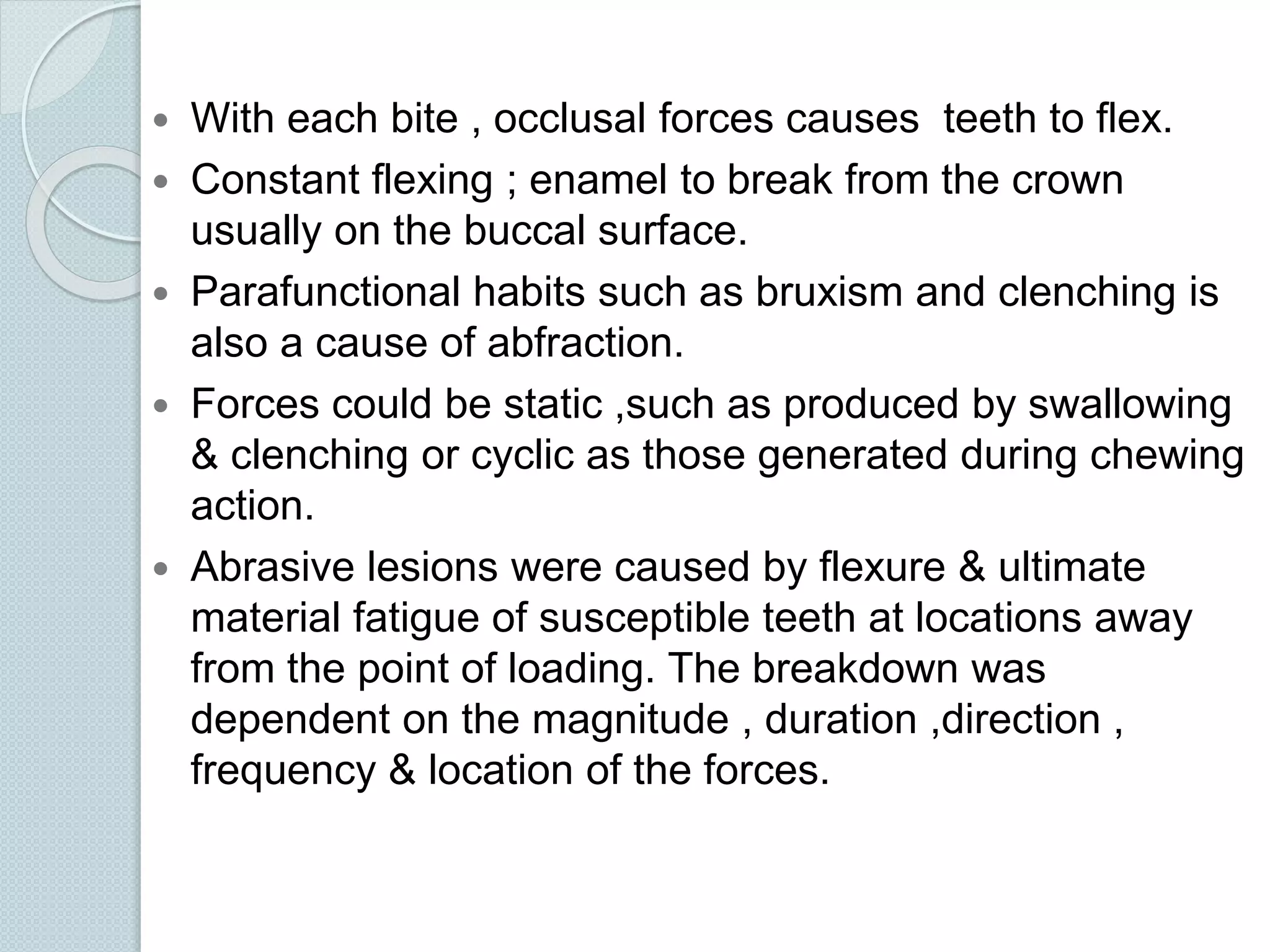 Wasting diseases of teeth final | PPTX