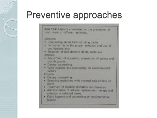 Wasting diseases of teeth final | PPTX