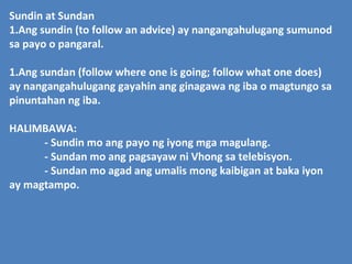 Wastong Gamit ng Salita | PPT