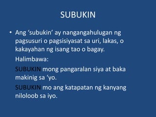 Wastong gamit ng mga salita | PPTX
