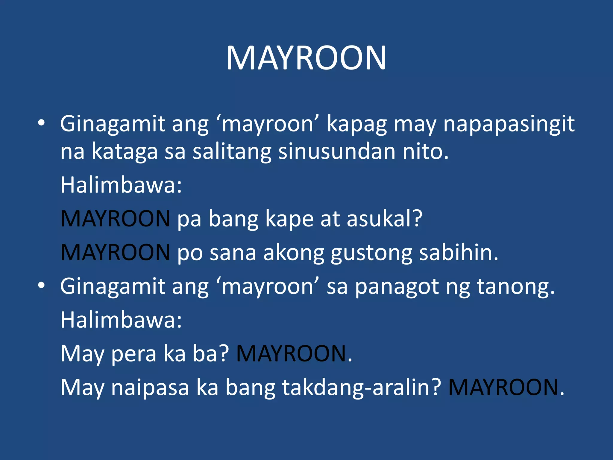 Wastong gamit ng mga salita | PPTX