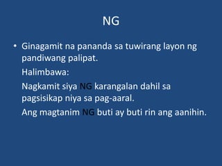 Wastong gamit ng mga salita | PPTX