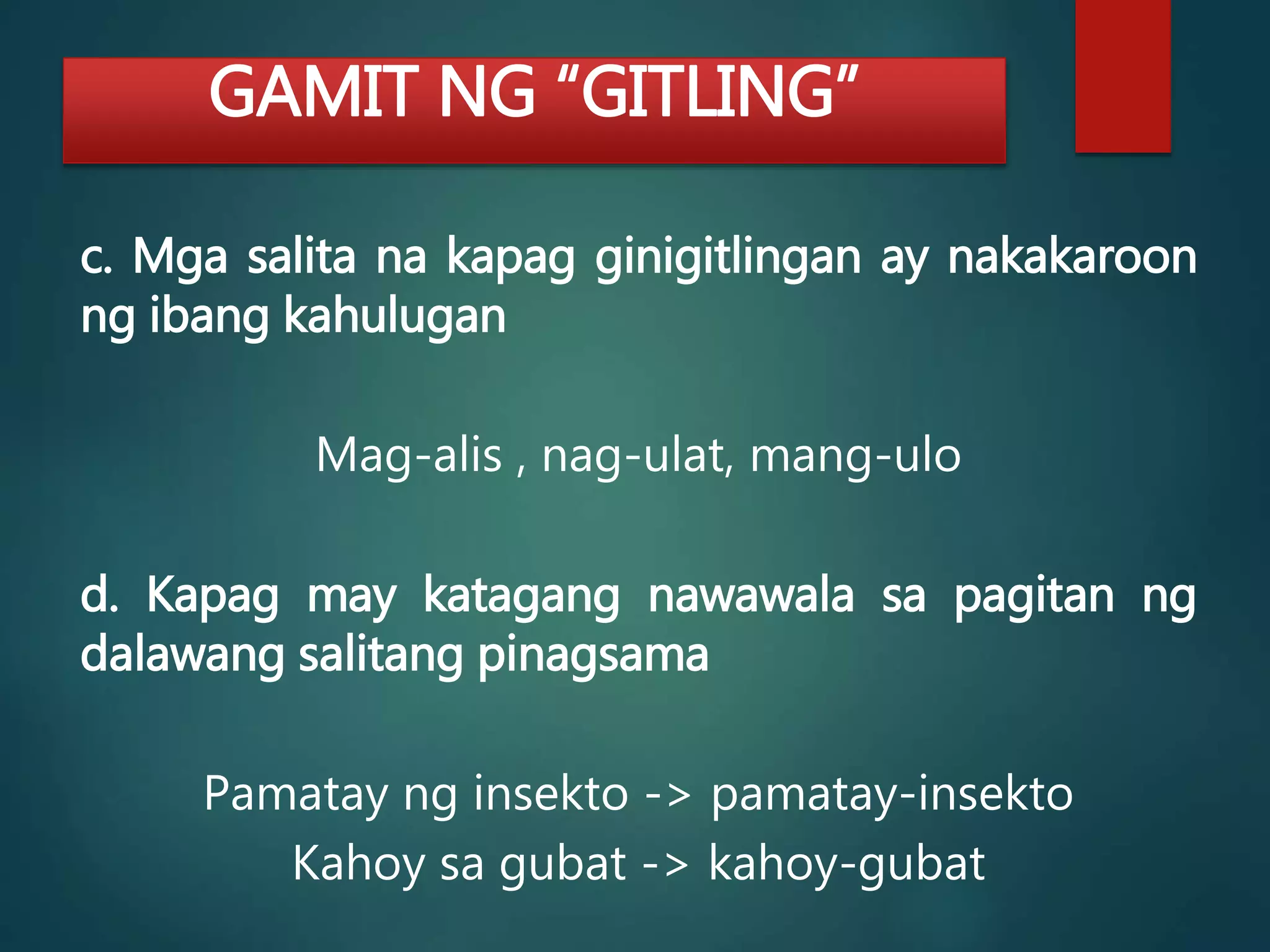Wastong Gamit ng mga Salita | PPTX