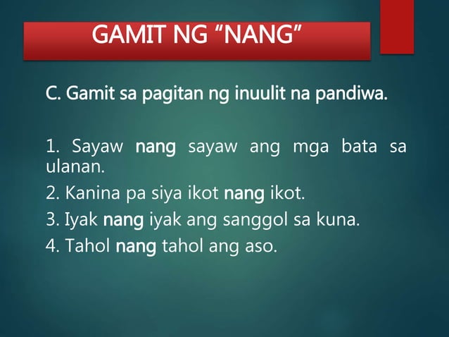 Wastong Gamit ng mga Salita | PPTX
