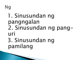 Wastong gamit ng salita | PPTX