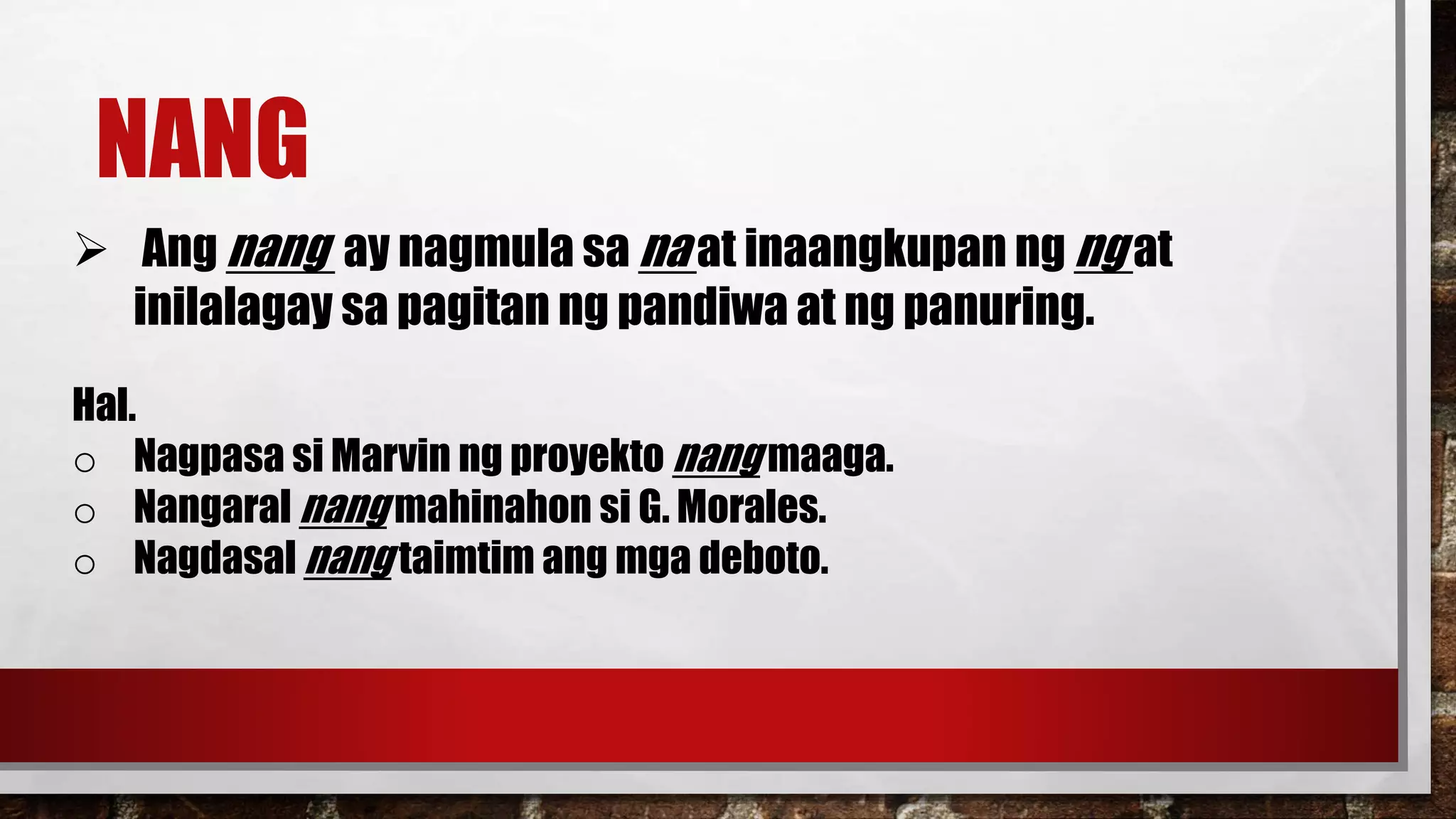 Wastong Gamit ng Salita | PPTX