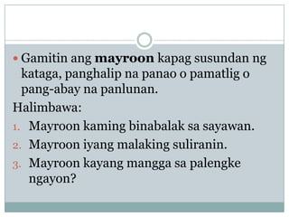 Wastong gamit ng salita | PPTX
