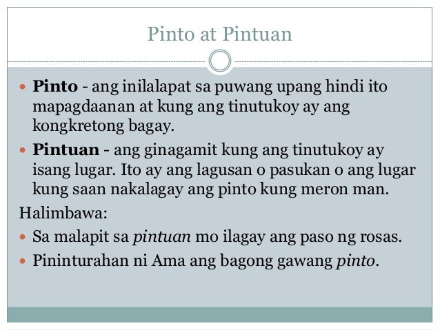 Wastong gamit ng salita